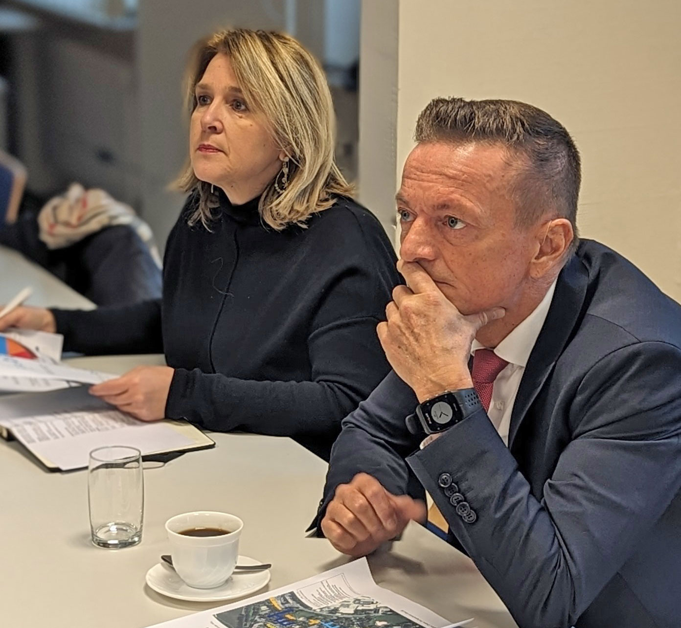 Besuch der Anker-Einrichtung der Regierung von Unterfranken ...